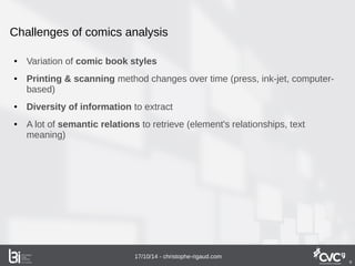 Detection of comic characters in comic books and manga | PPT