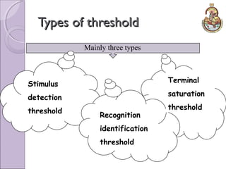 Detection of dilution_and_threshold_in_relation_to_food_product | PPT