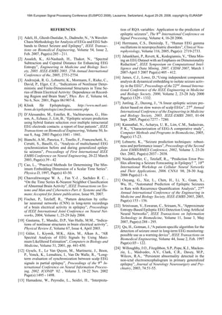 Detection of epileptic indicators on clinical subbands of eeg | PDF | Brain and Nervous System ...