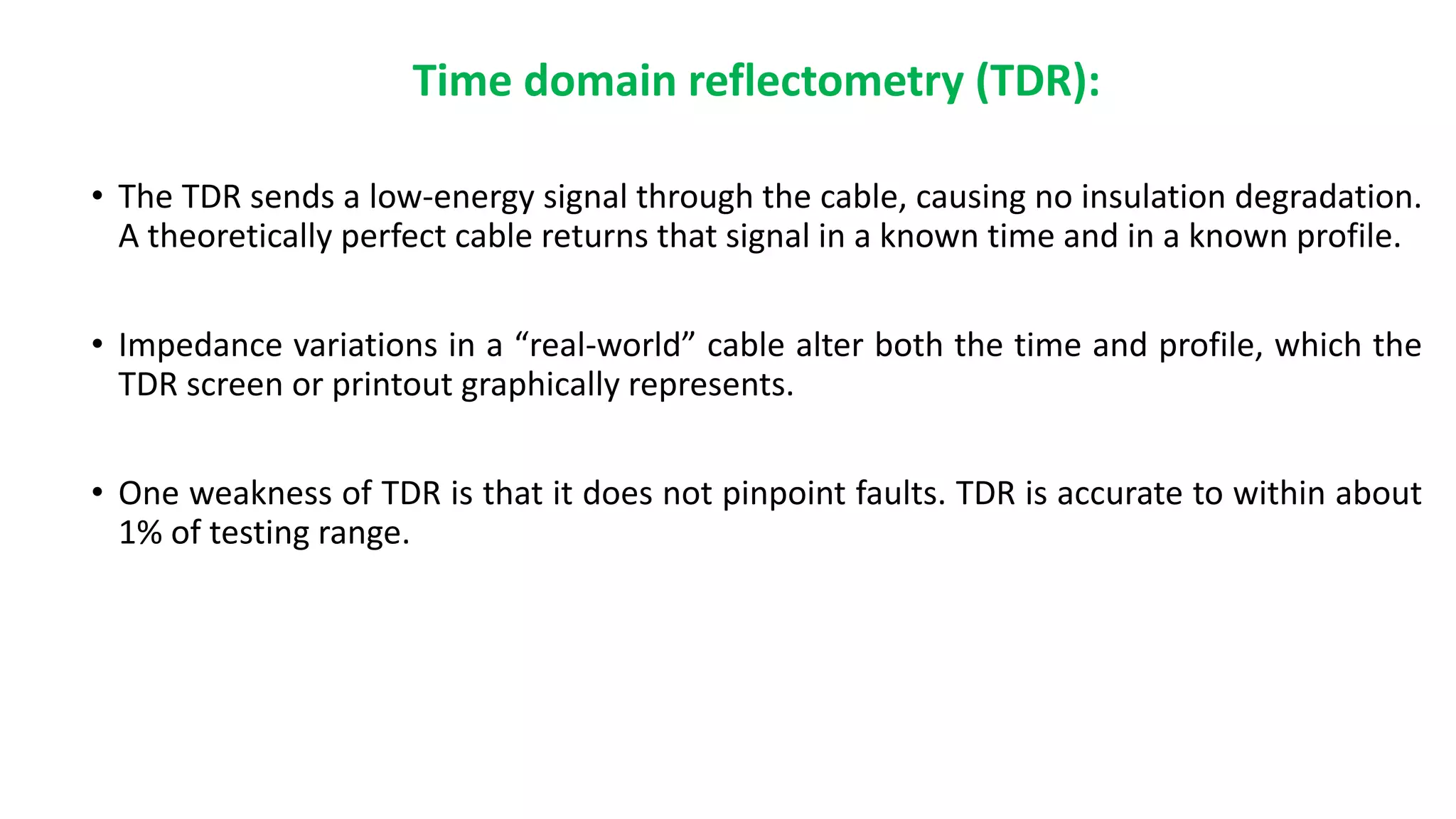 Detection of fault location in underground cable using arduino | PPTX