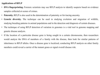 Detection of genetic disease | PPTX