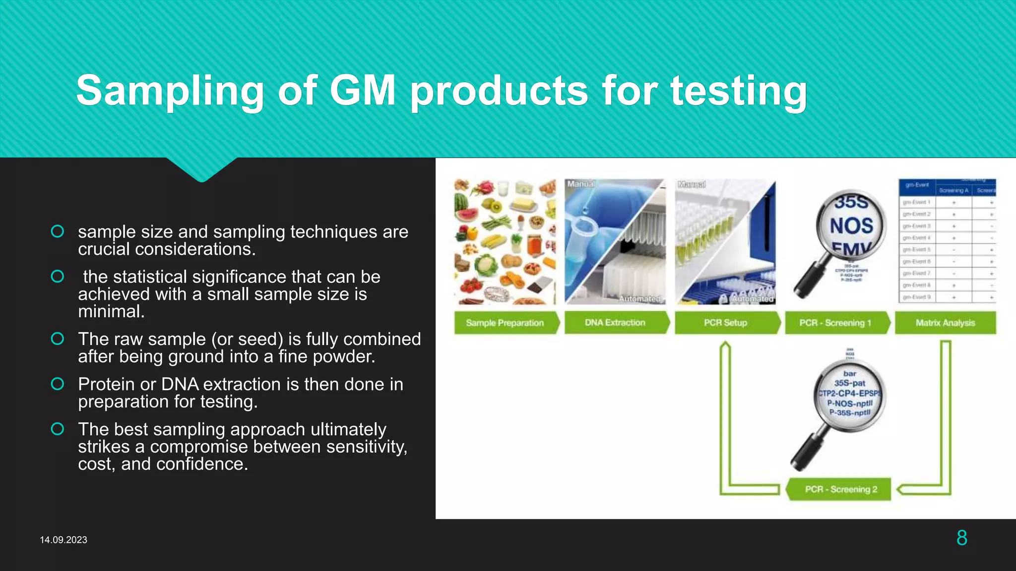 Detection of GMOs from foods using rDNA technology.pptx