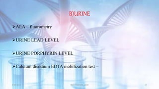 DETECTION OF LEAD.pptx