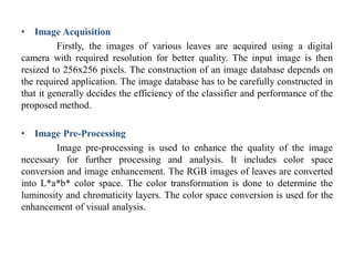 Detection of leaf diseases and classification using digital image ...