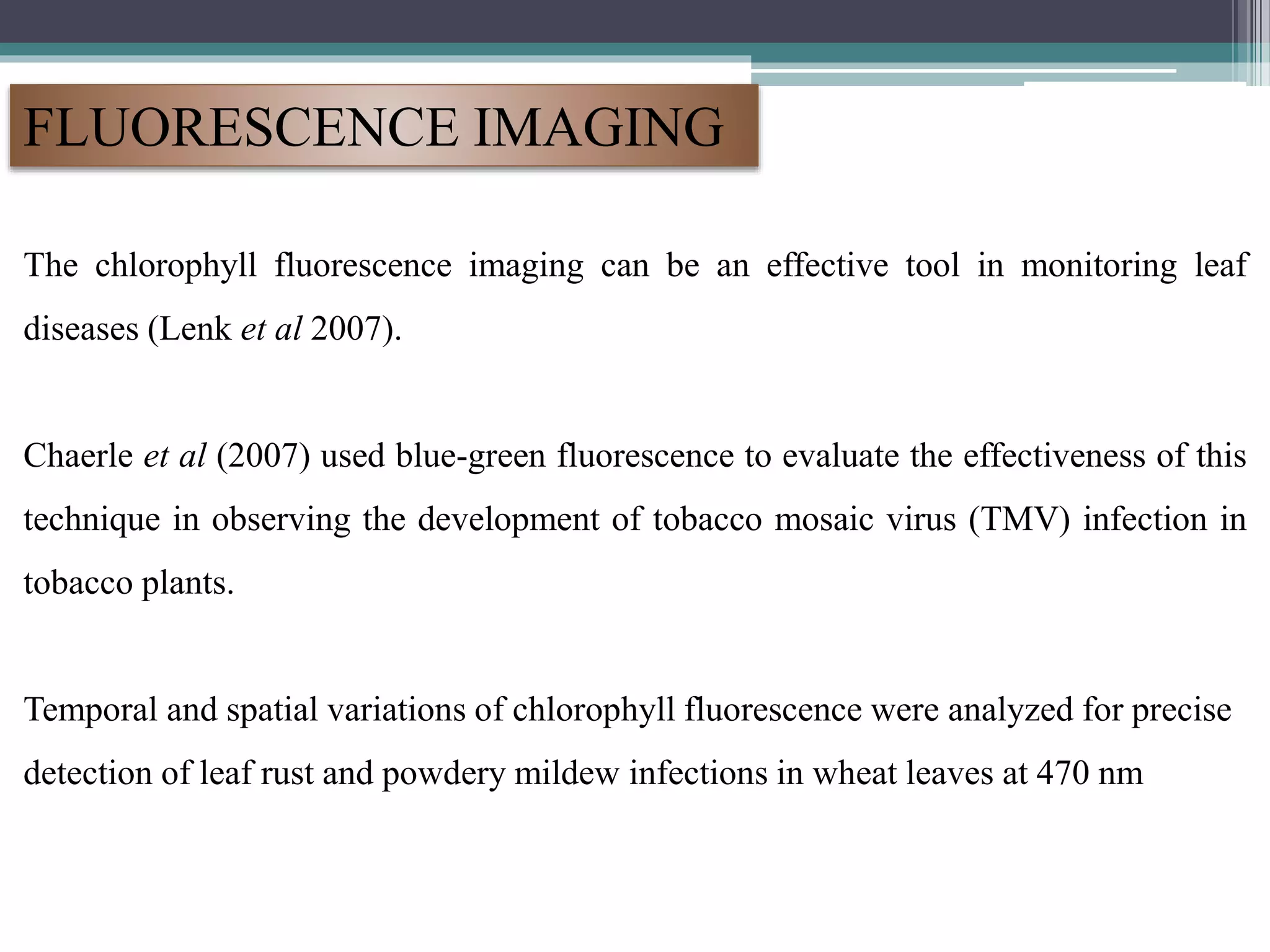 Detection of plant Pathogens | PPTX