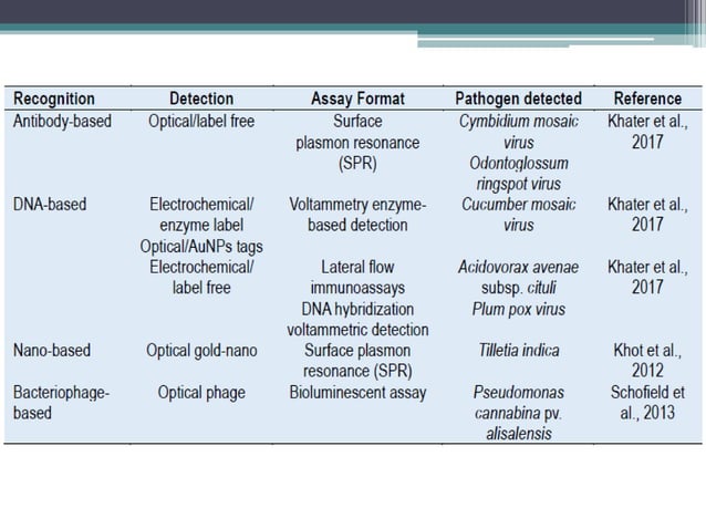 Detection of plant Pathogens | PPTX | Gardening | Home & Garden