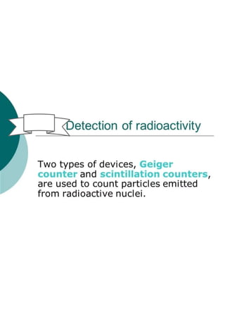Detection of Radioactivity and Radioactive Elements.pptx