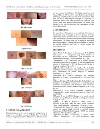 Detection of skin diasease using curvlets | PDF