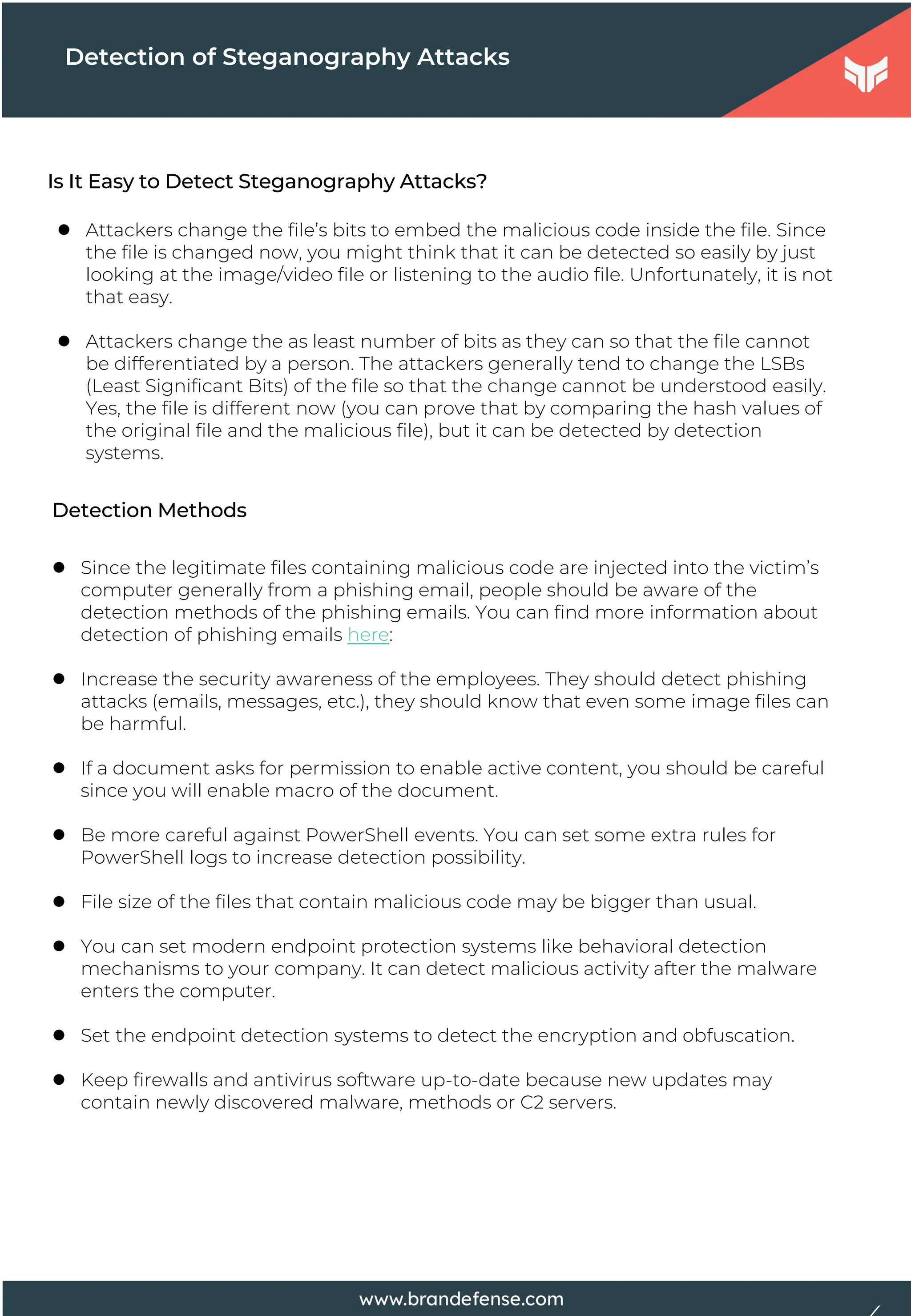 Detection of Steganography Cyber Attacks | PDF