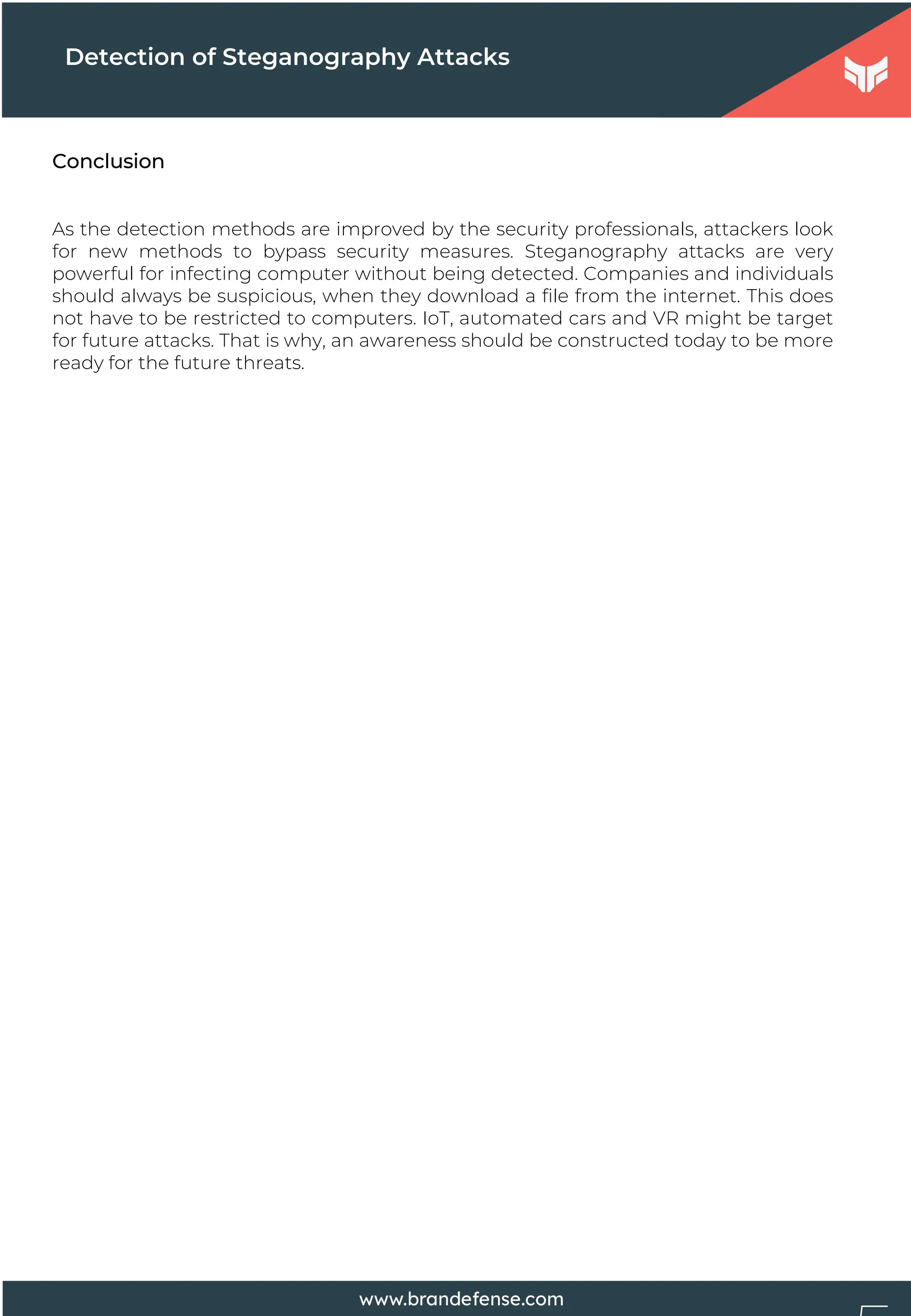 Detection of Steganography Cyber Attacks | PDF