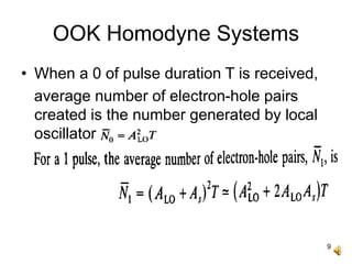 Detection techniques in coherent optical communications | PPT
