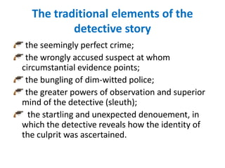 Detective Fiction | PPTX