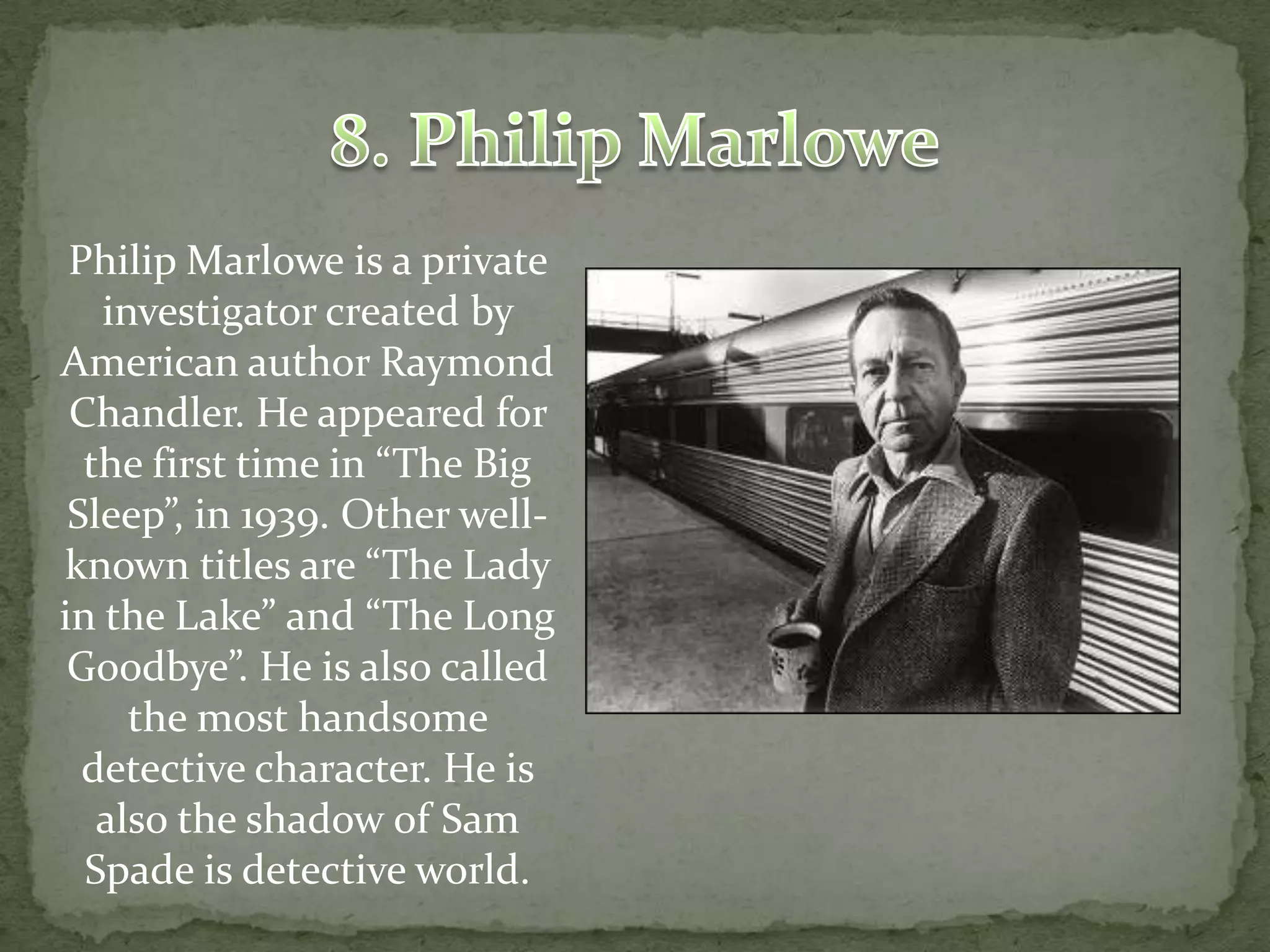 Top 10 Detectives Privados | PPTX