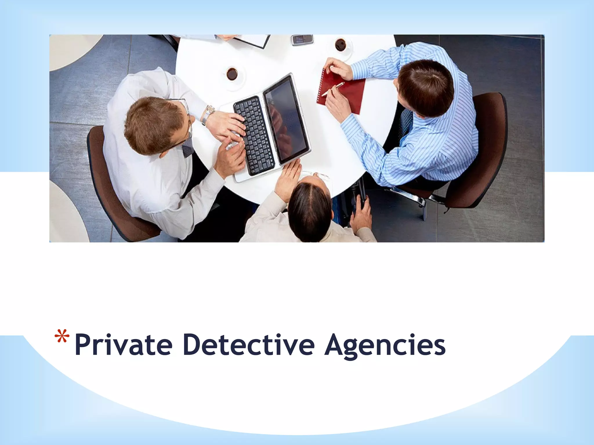 Detective agencies | PPT