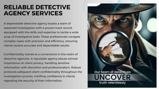 Detective Agency Services Security and Uncovering Truth.pptx