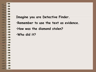 Detective Comprehension | PPT