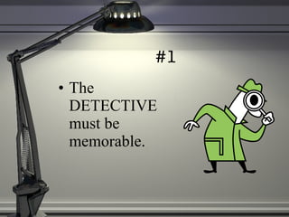 DETECTIVE ELEMENTS | PPT