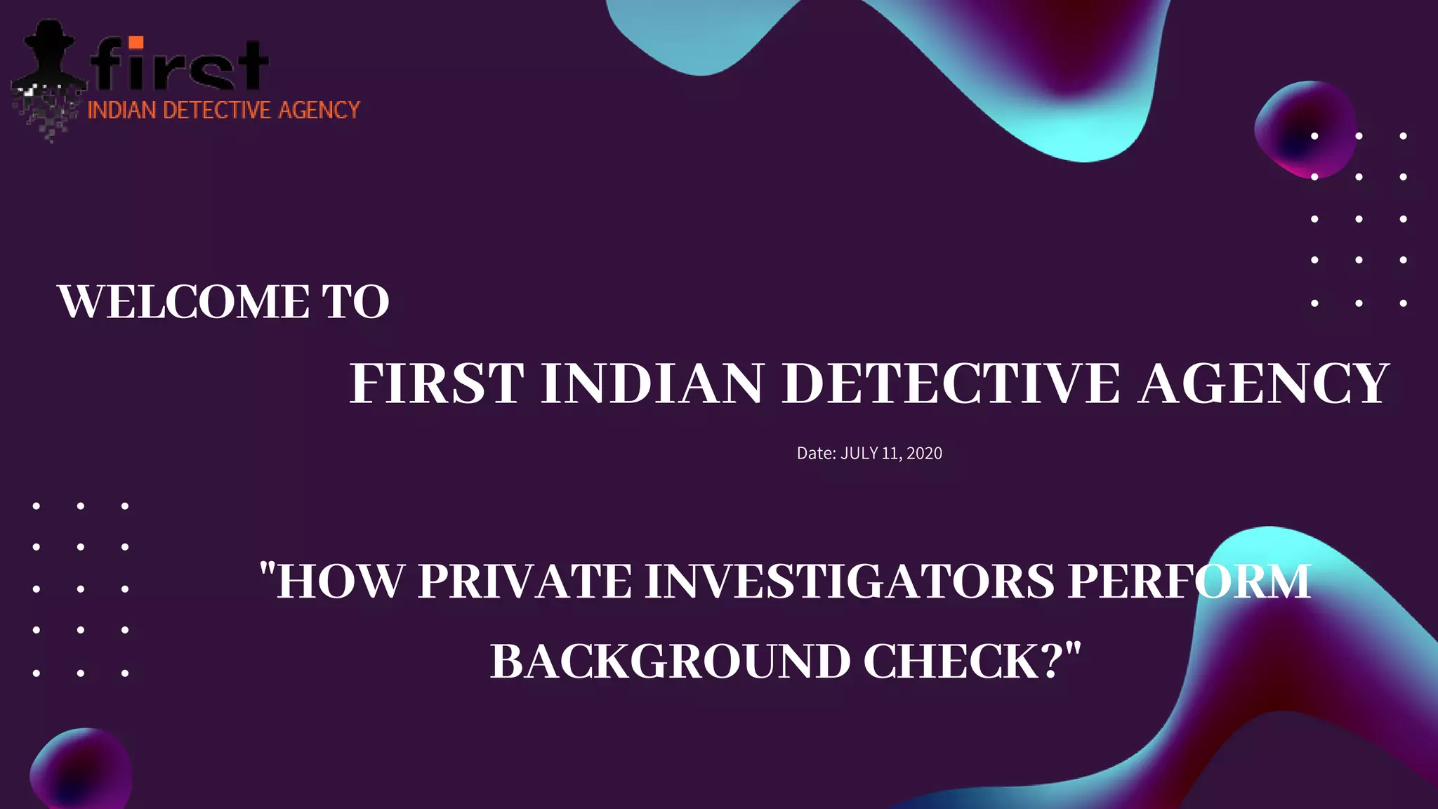 How Private Detective Agents do a Background Check? | PDF | Crime & Harmful Acts to Individuals ...