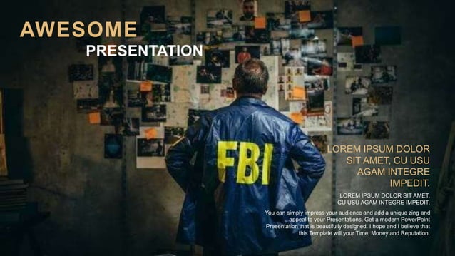 Detectives-Template.pptx | Desktop Publishing | Computer Software and ...