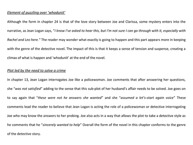 Detective story | PPT | Mystery | Genres