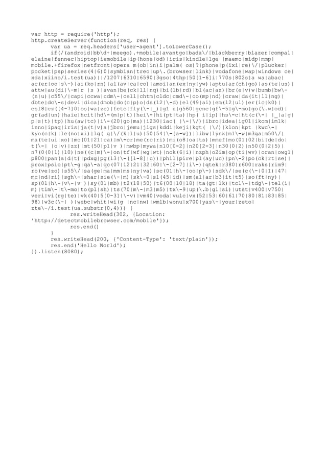 Detectmobilebrowserjs