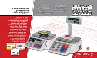 Detecto FoodService Scale Catalog | PDF | Home Appliances | Home & Garden