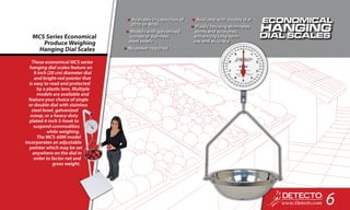 Detecto FoodService Scale Catalog | PDF | Home Appliances | Home & Garden
