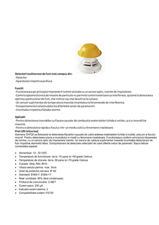 Detectoare de fum | PDF