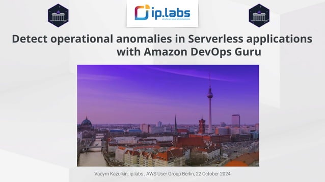 Detect operational anomalies in Serverless Applications with Amazon ...