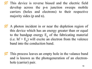 detectoThe different types of photodetectors mainly include a ...