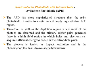detectoThe different types of photodetectors mainly include a ...