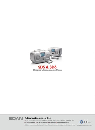EBSO: DETECTOR DE LATIDOS FETALES DE SOBREMESA. MARCA EDAN - MODELO SD5 ...