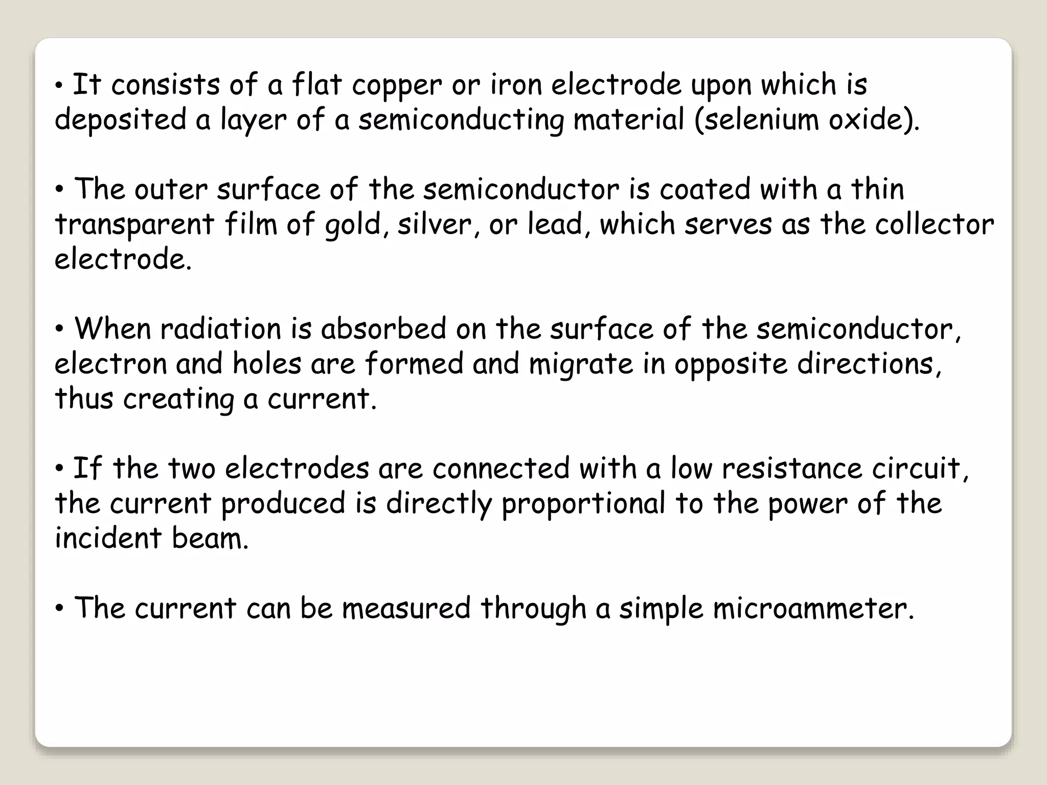 Detectors Pptx Physics Science
