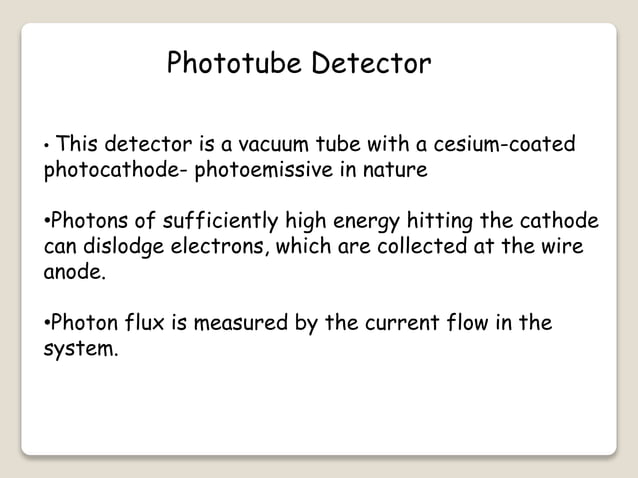 Detectors | PPTX | Physics | Science