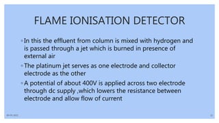 Detectors of gc | PPTX