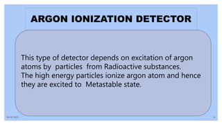 Detectors of gc | PPTX