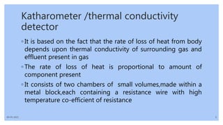 Detectors of gc | PPTX