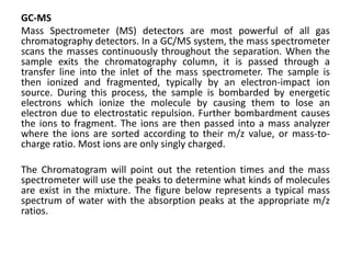 Detectors used in gas chromatography | PPTX