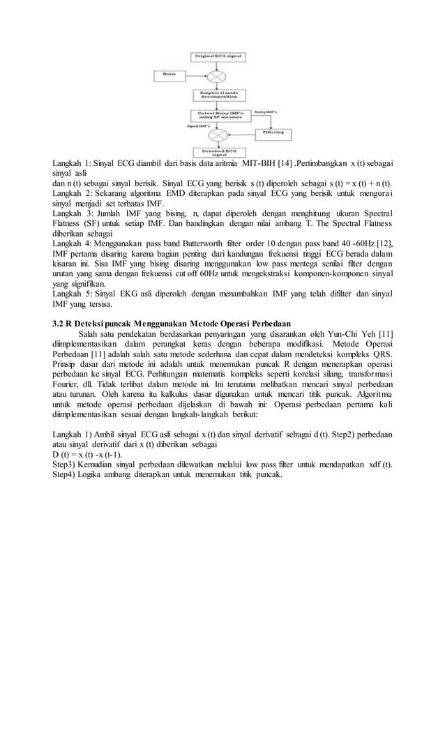 Deteksi aritmia berbasis fpga | DOCX