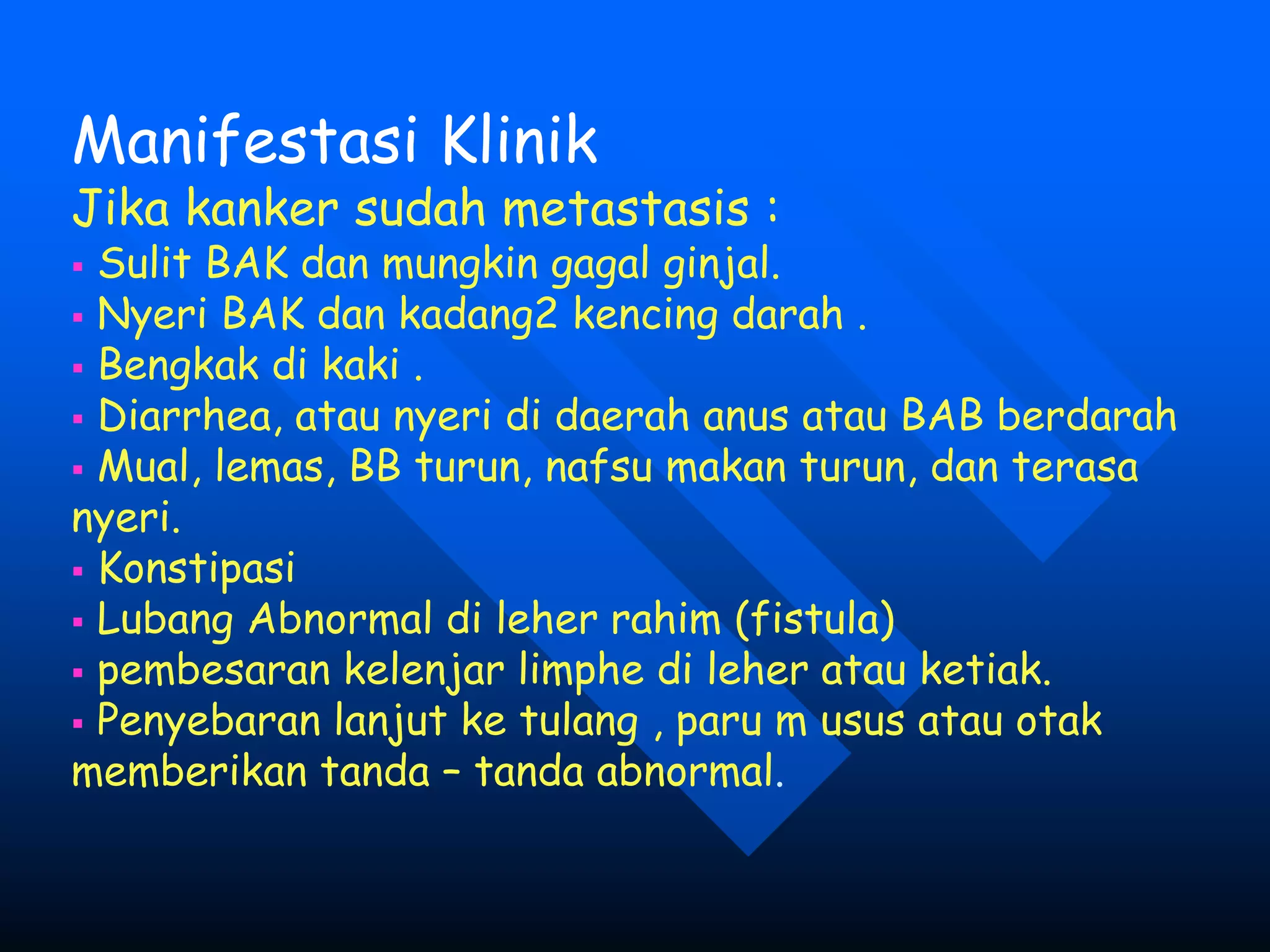 Kanker Serviks | PPT