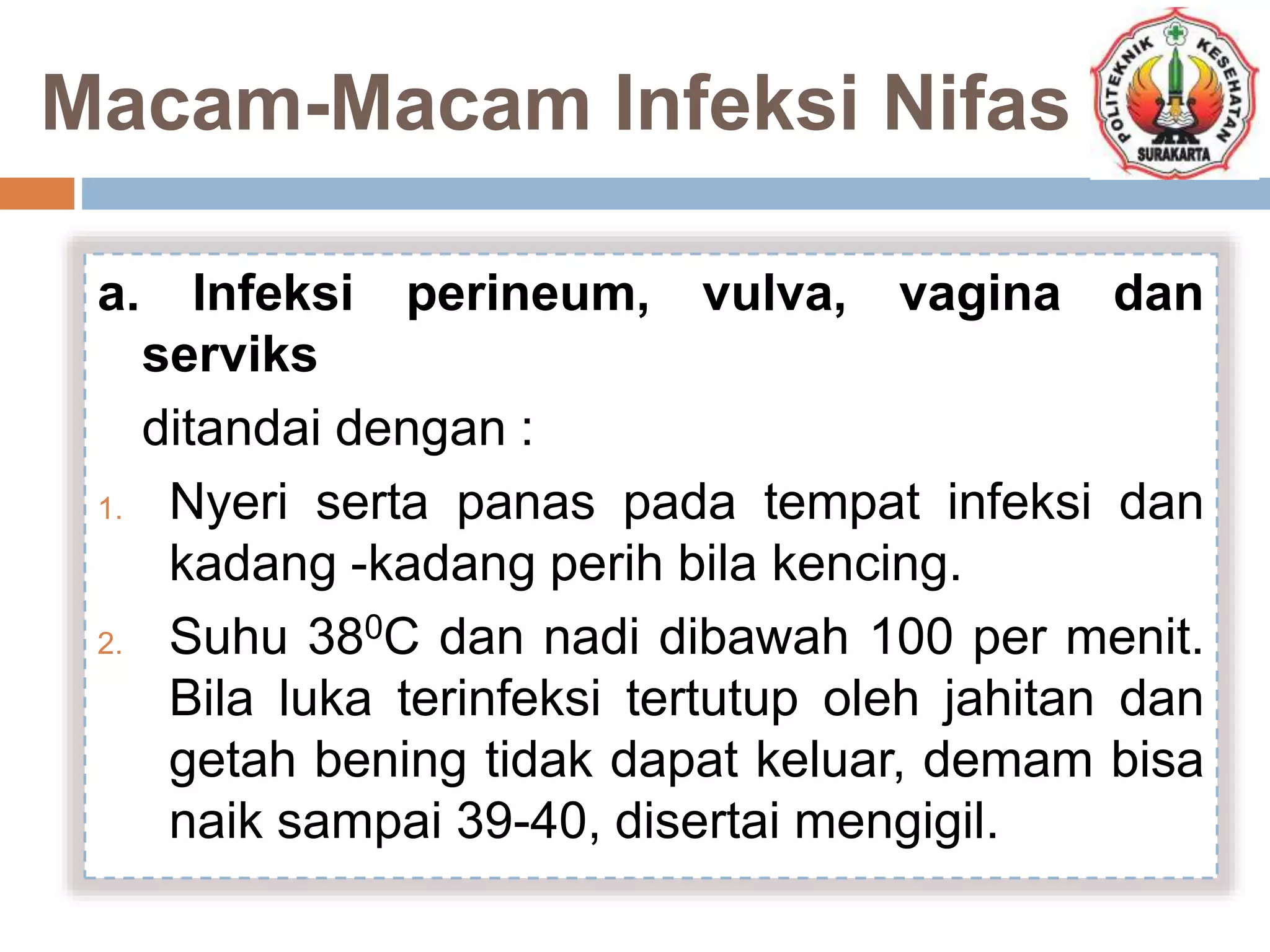 Deteksi dini komplikasi masa nifas | PPTX