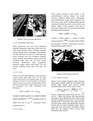 Deteksi, pelacakan dan jumlah kendaraan dengan moving average ...