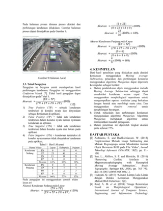 Deteksi, pelacakan dan jumlah kendaraan dengan moving average ...