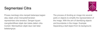 Deteksi Tepi dan Ekstraksi Fitur (Segmentasi Citra).pptx
