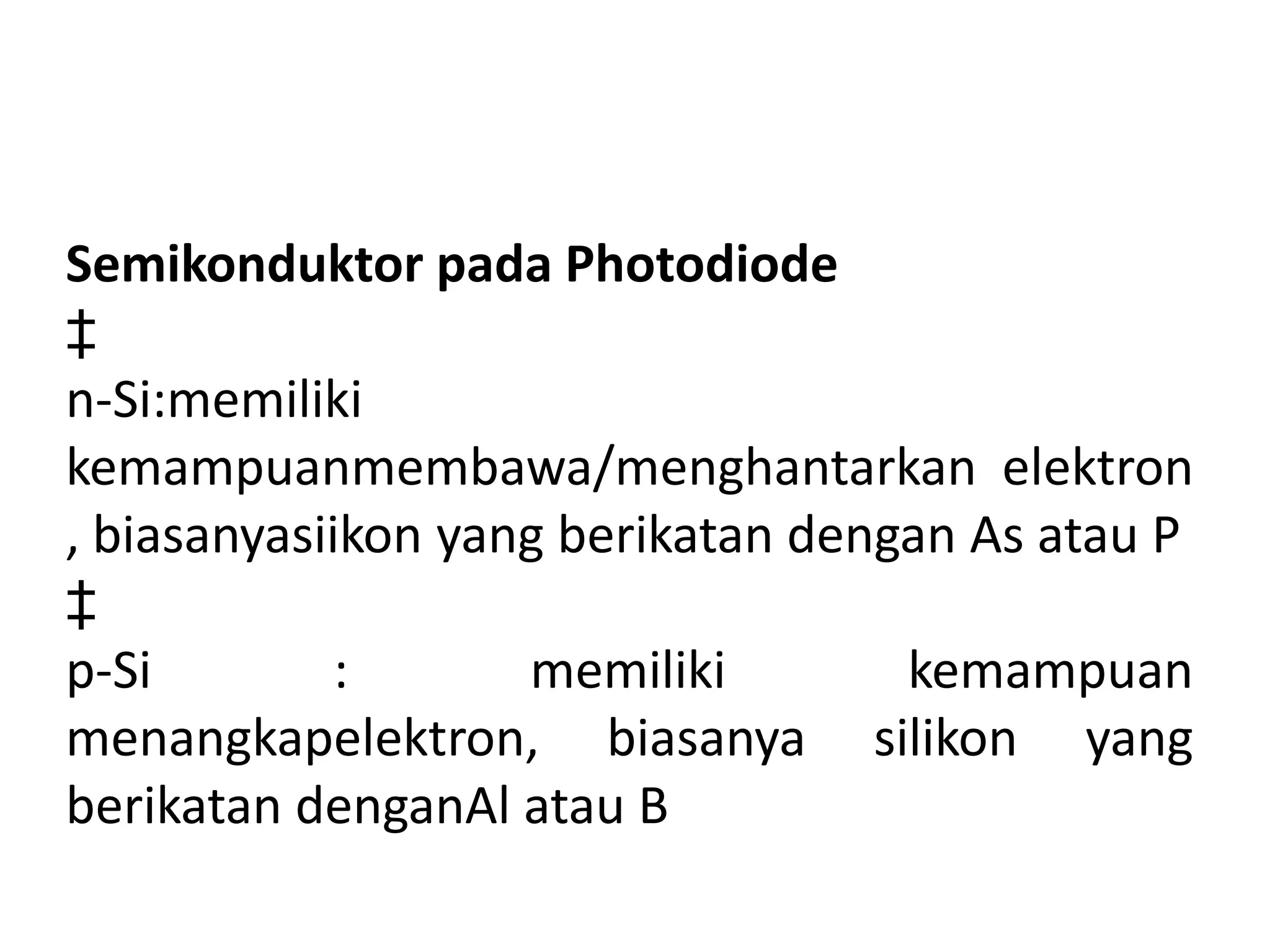Detektor photodiode array | PPTX