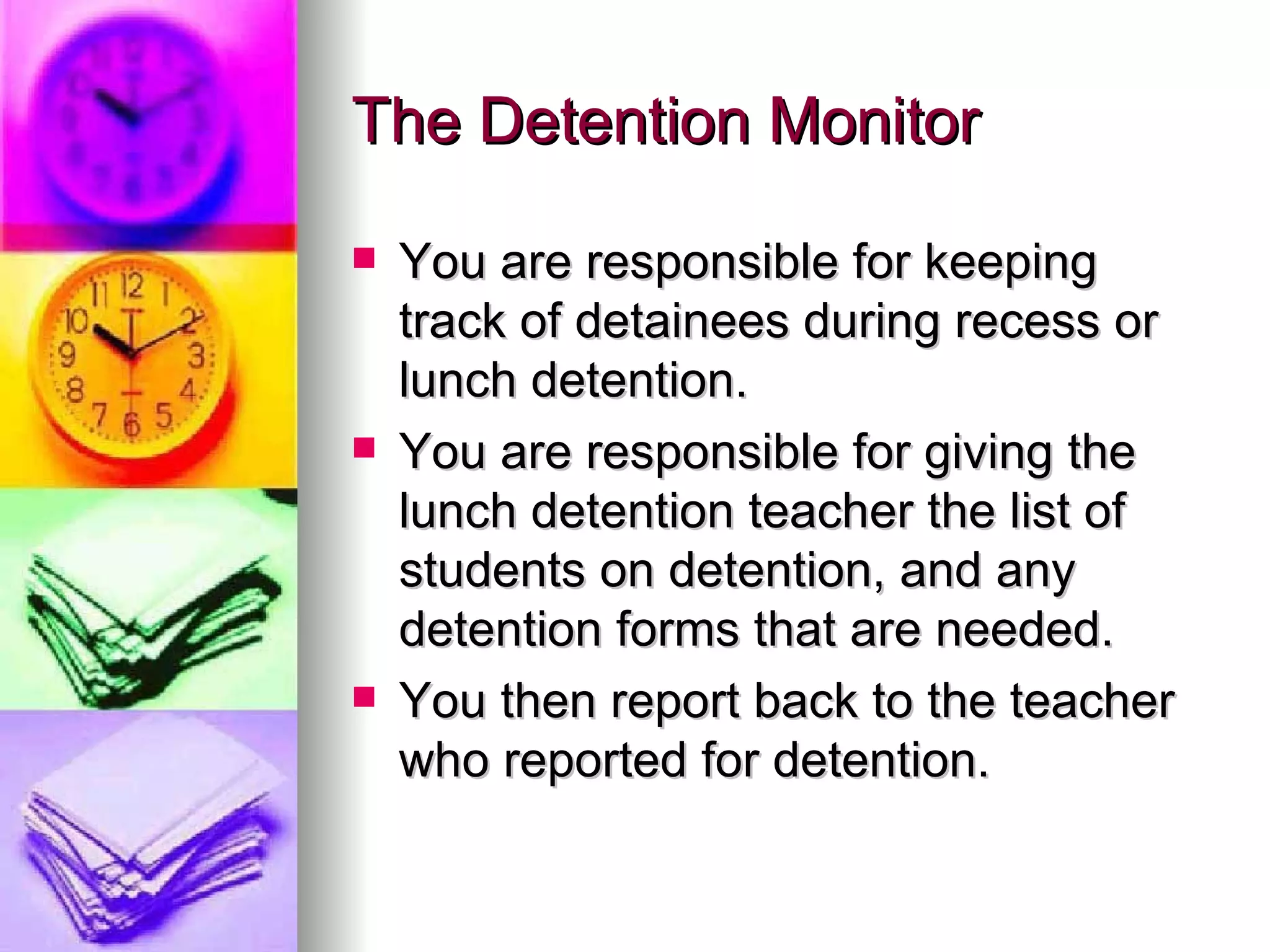 Detention Procedures | PPT