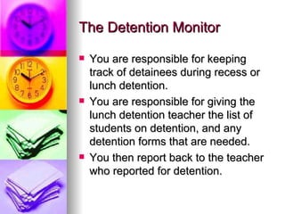 Detention Procedures | PPT