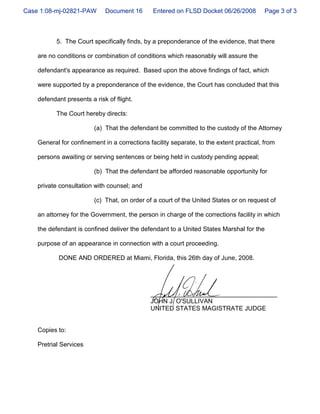 Detention order | PDF