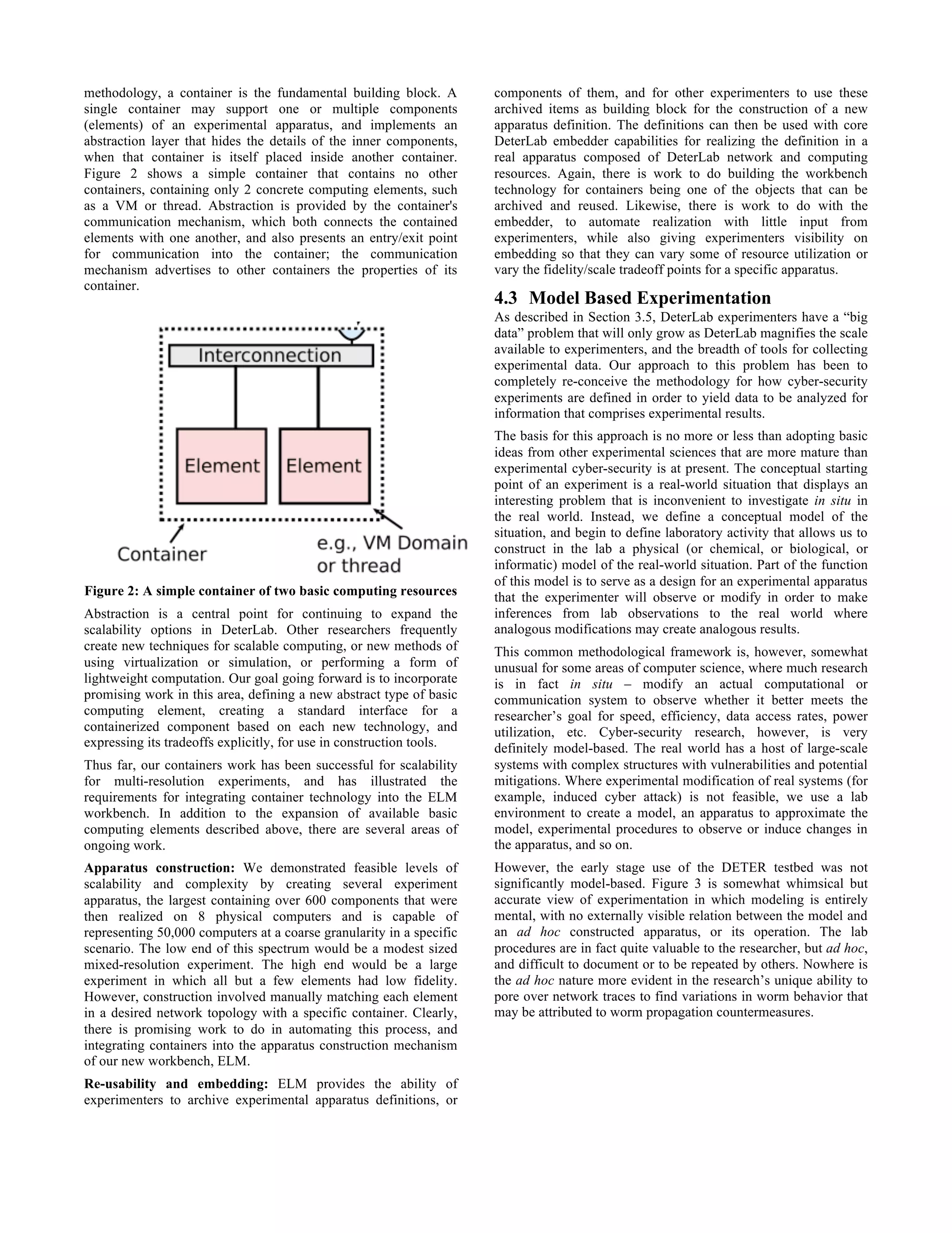 The Science of Cyber Security Experimentation: The DETER Project | PDF