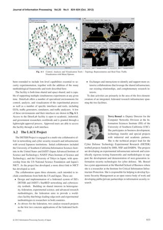 The DETER Project: Towards Structural Advances in Experimental ...